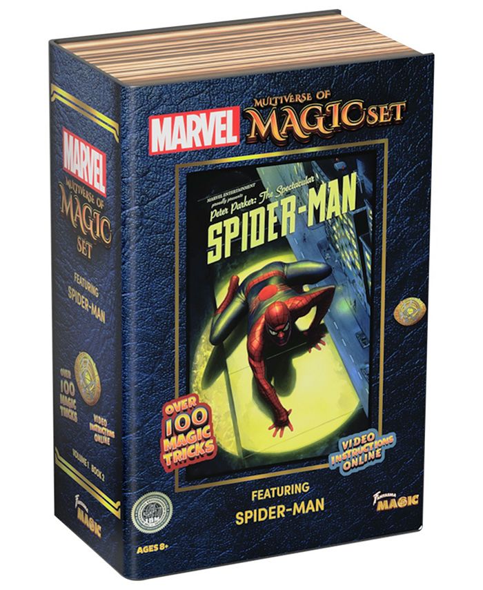 Fantasma Marvel Magic Comic Book Set Spider-Man over 100 magic tricks ...