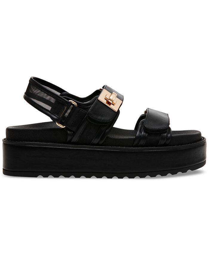 Steve Madden Women's Bigmona Platform Footbed Sandals - Macy's