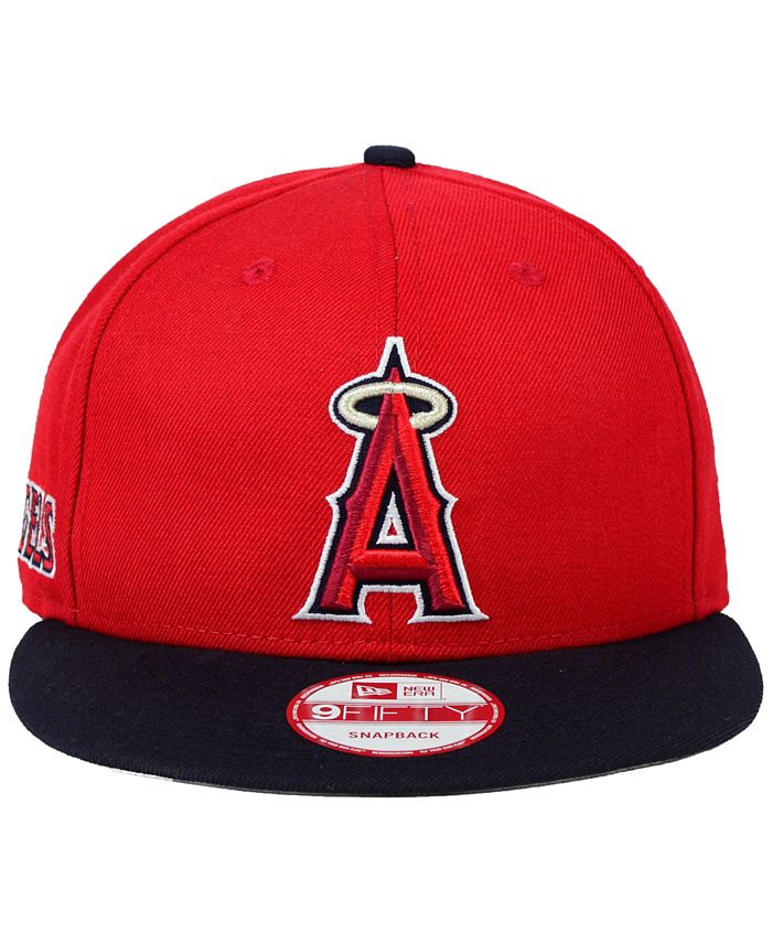 New Era Los Angeles Angels of Anaheim 2-Tone Link 9FIFTY Snapback Cap ...