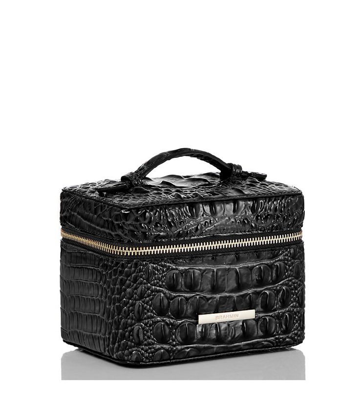Brahmin Charmaine Leather Travel Cosmetic Case - Macy's