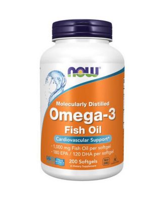 NOW Foods Omega-3, 200 Sgels - Macy's