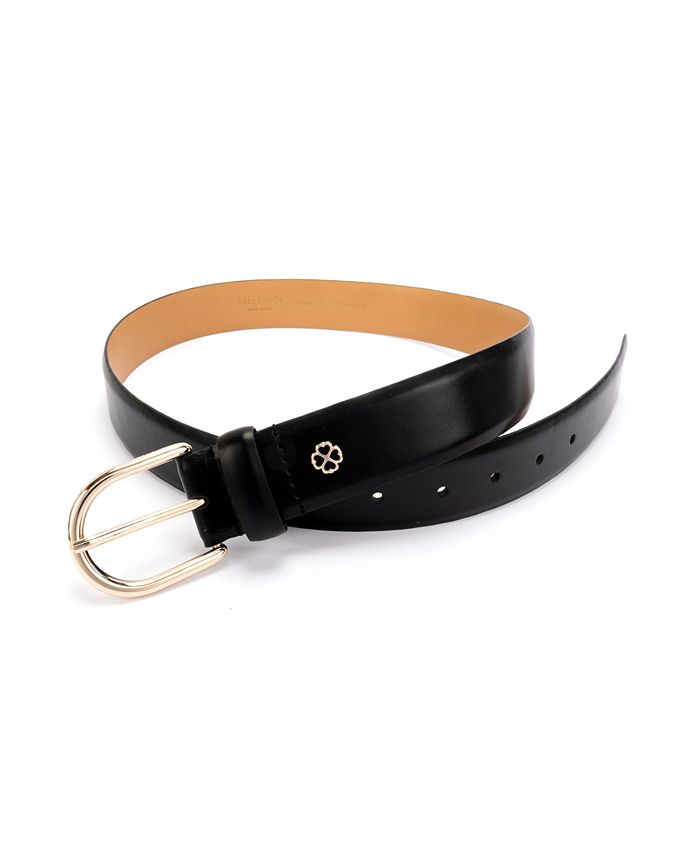 kate spade new york Women's 35MM Feather Edge Belt - Macy's