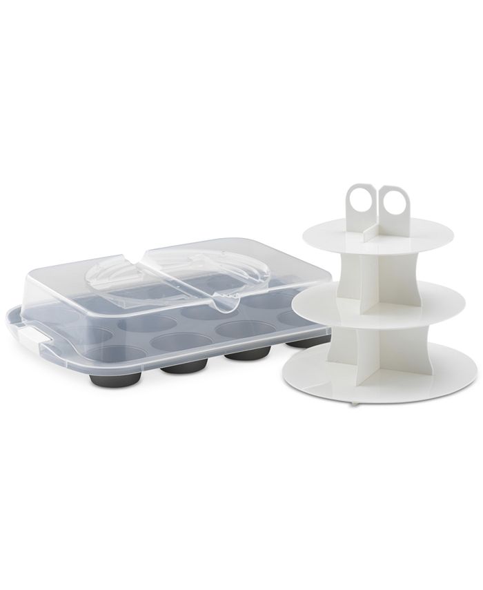 Good Cook GoodCook Sweet Creations Nonstick Steel Cupcake Bake and Take ...