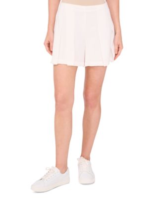 CeCe Women's Stitched Pleated Shorts - Macy's