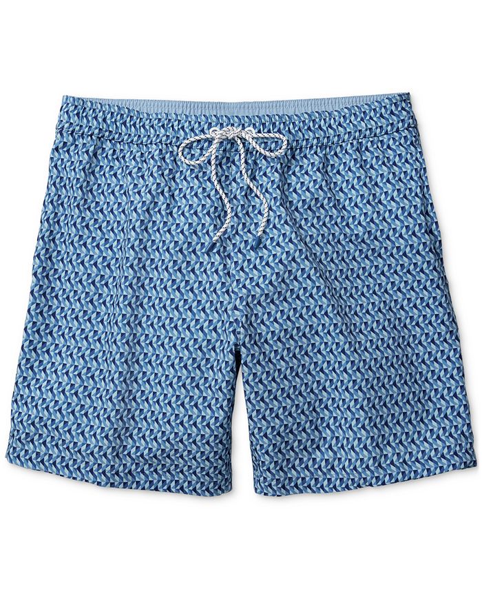 Bonobos Men's Riviera UPF 50+ Printed 7" Swim Trunks - Macy's