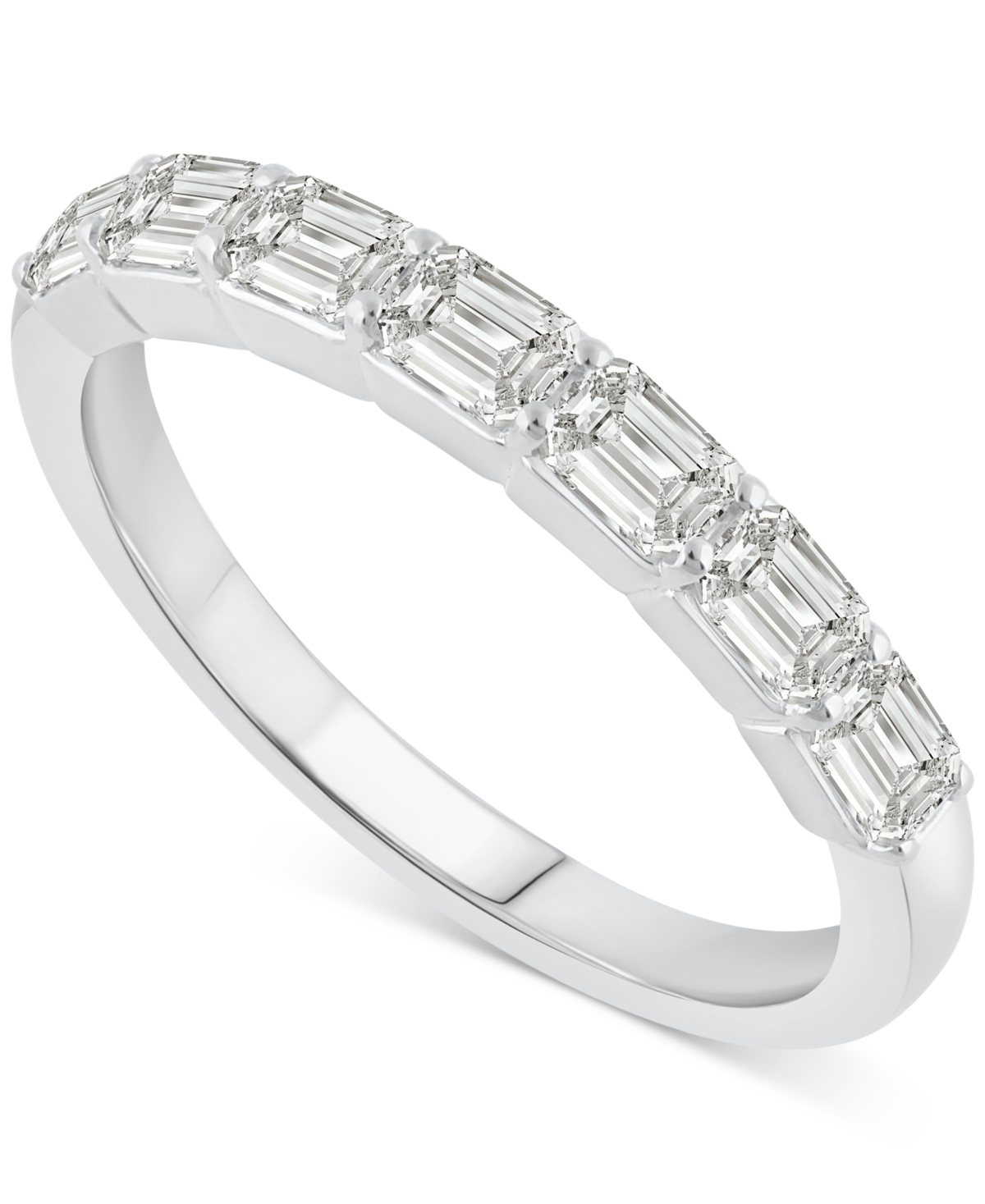 Click here for Diamond Emerald-Cut Anniversary Band (1 ct. t.w.)... prices