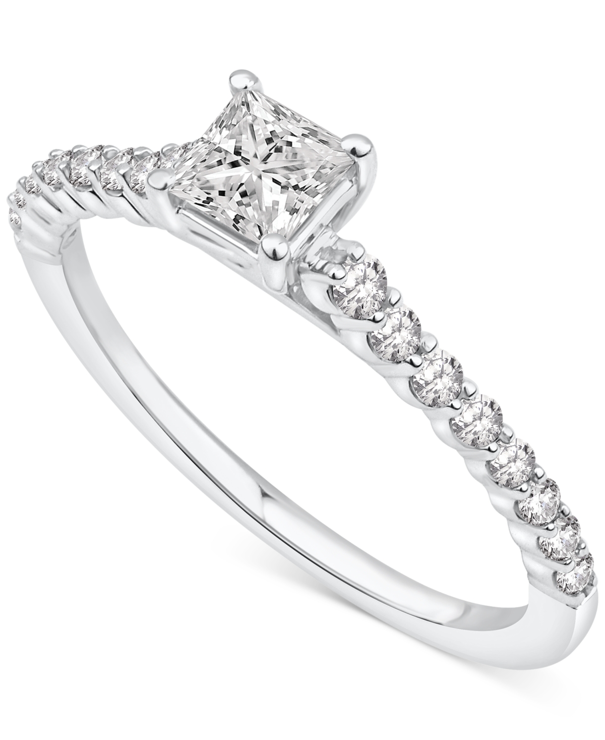 Click here for Diamond Princess-Cut Engagement Ring (3/4 ct. t.w.... prices
