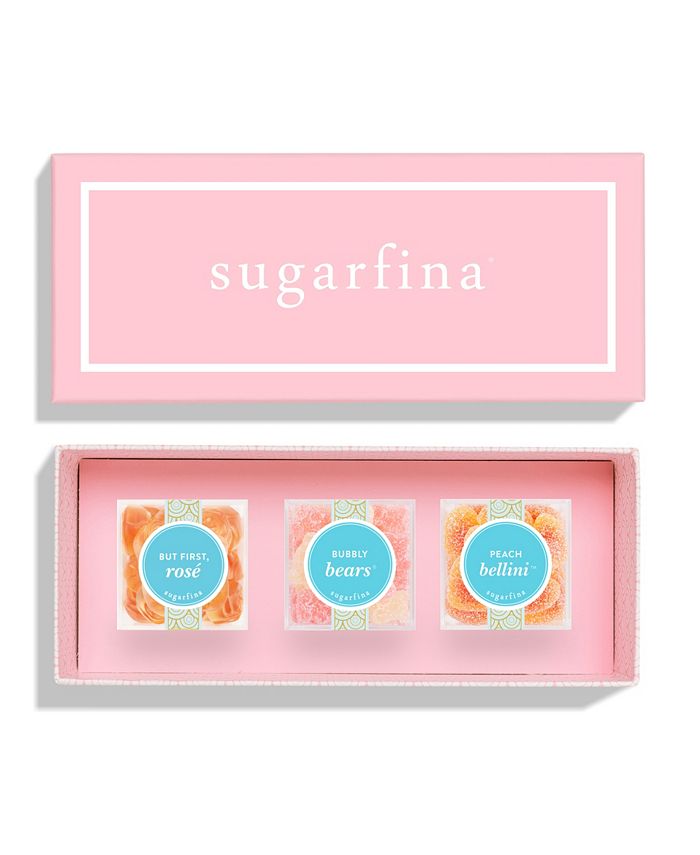 Sugarfina Pretty in Pink Candy Bento Box, 3 Piece - Macy's