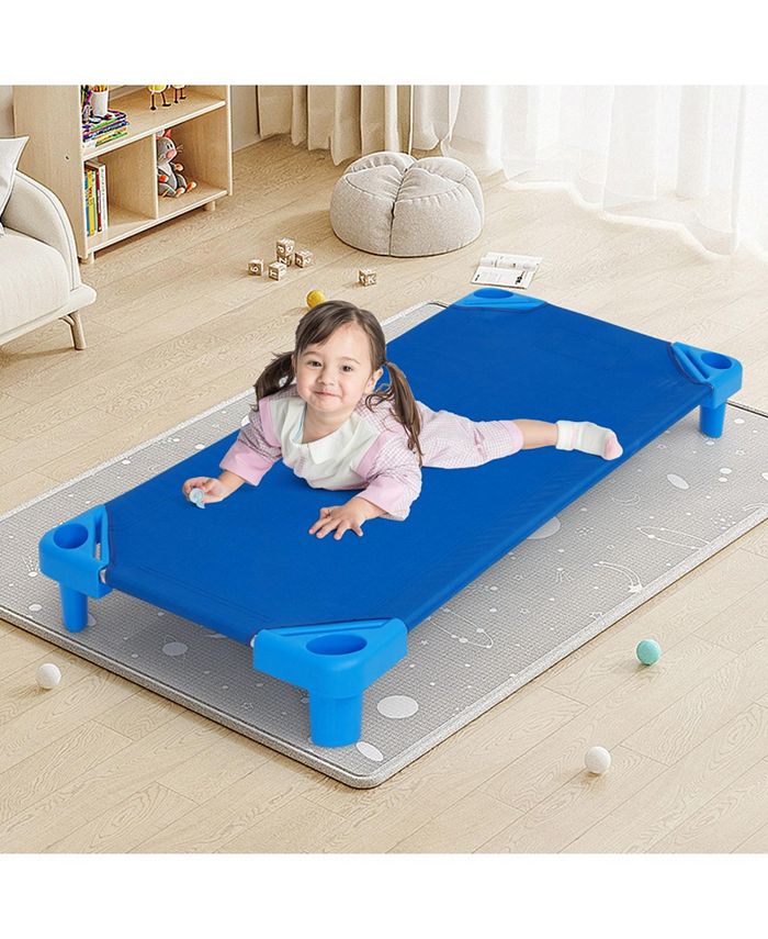 Slickblue 52 x 23 Inch Pack of 6 Kids Stackable Daycare Rest Mat - Macy's