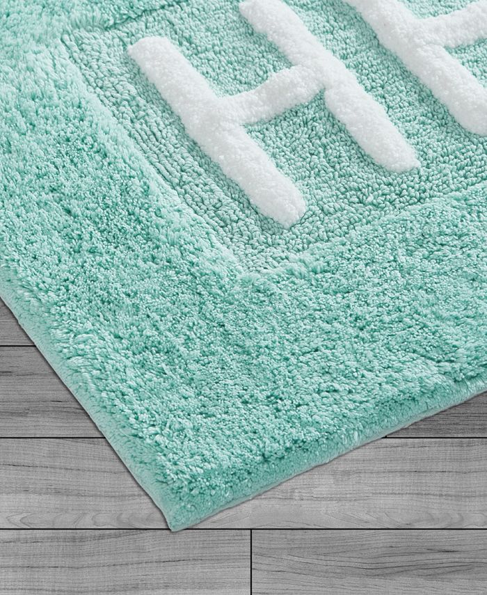 Jean Pierre Hers Cotton Bath Rug, 21" x 34" - Macy's