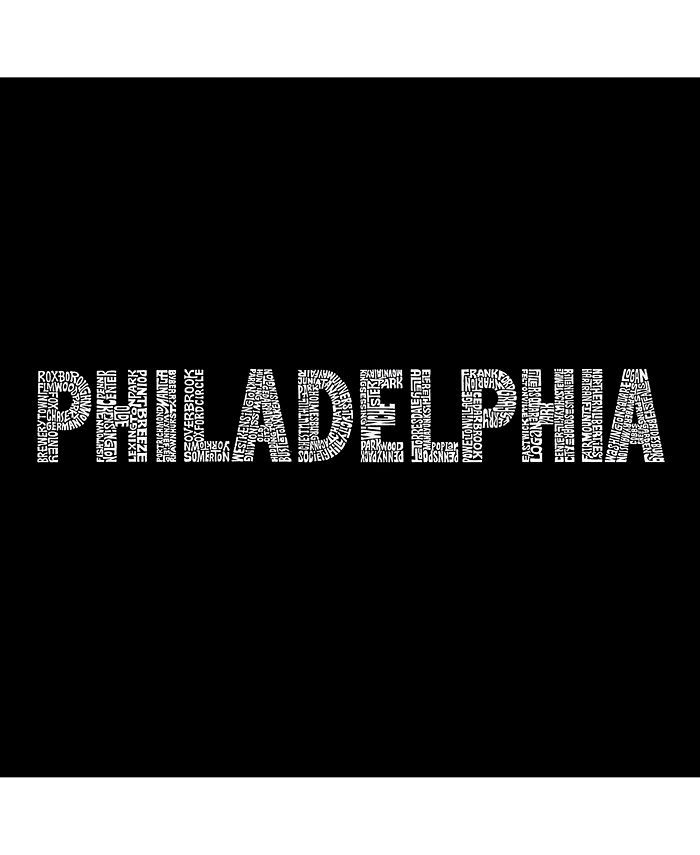 LA Pop Art Boys Word Art T-shirt - PHILADELPHIA NEIGHBORHOODS - Macy's