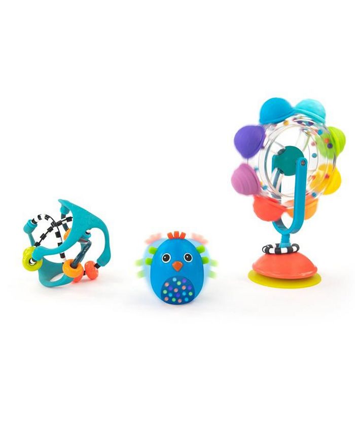 Sassy Baby Sassy Let's Move baby gift box - 3 piece set, 8+ Months - Macy's