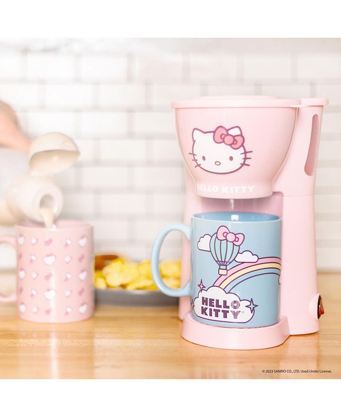 Uncanny Brands Hello Kitty Coffee Maker 3pc Set - Macy's