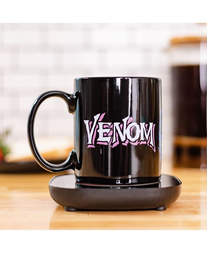 Uncanny Brands Marvel Venom Mug Warmer with Mug – Keeps Your Favorite ...