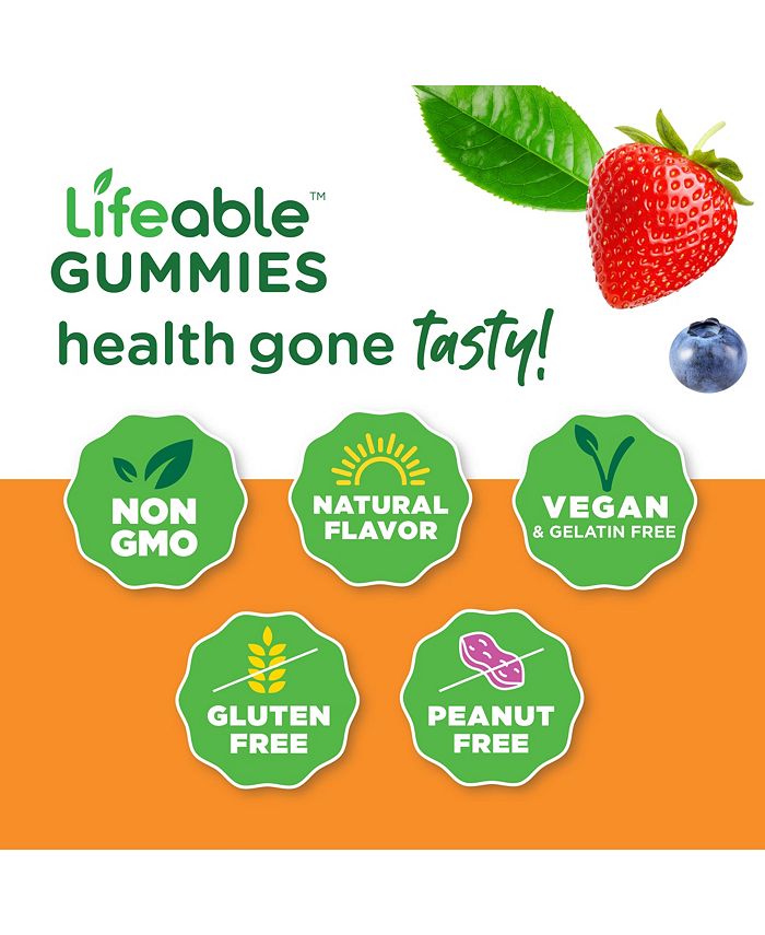 Lifeable Glucose Gummies - Raise Low Blood Sugar - Great Tasting ...