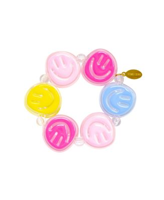 Tiny Treats + Zomi Gems Girls Jumbo Smiles Colorful Bracelet - Macy's