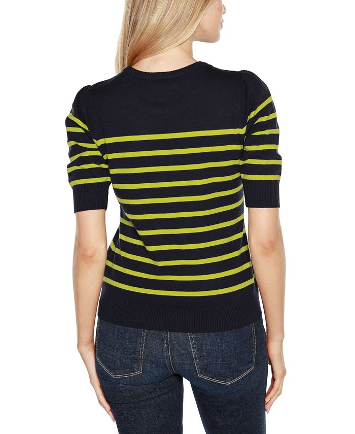 Belldini Women's Breton Striped Sweater - Macy's