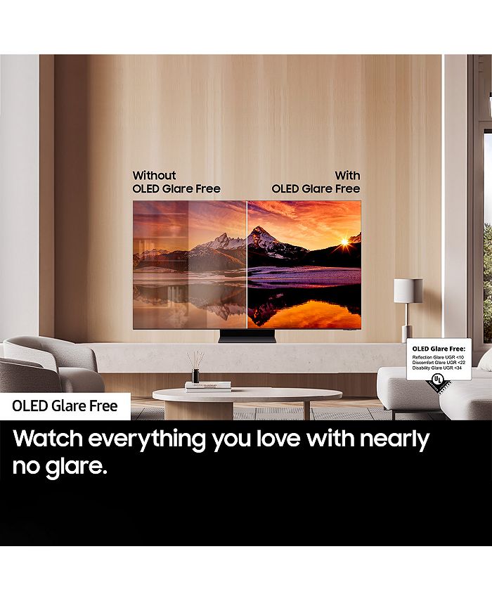 Samsung 55" Quantum Dot TV OLED 4K - QN55S95DA - Macy's