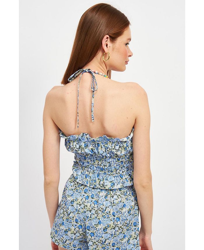 Emory Park Women's Vera Halter Neck Top - Macy's