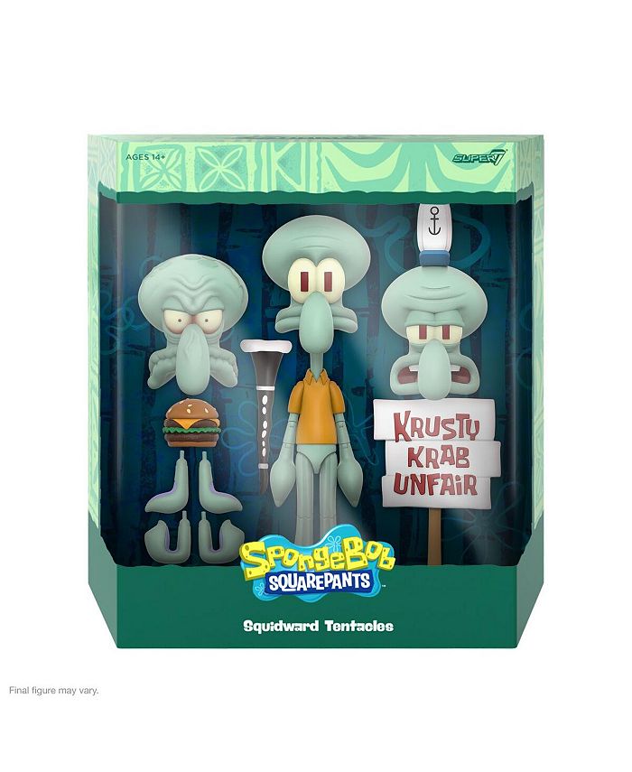 Super 7 Super7 Squidward Tentacles SpongeBob SquarePants ULTIMATES ...