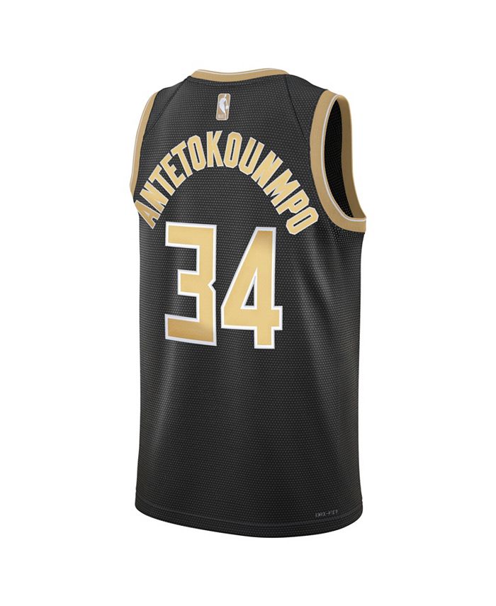 Nike Men's and Women's Giannis Antetokounmpo Milwaukee Bucks Select ...