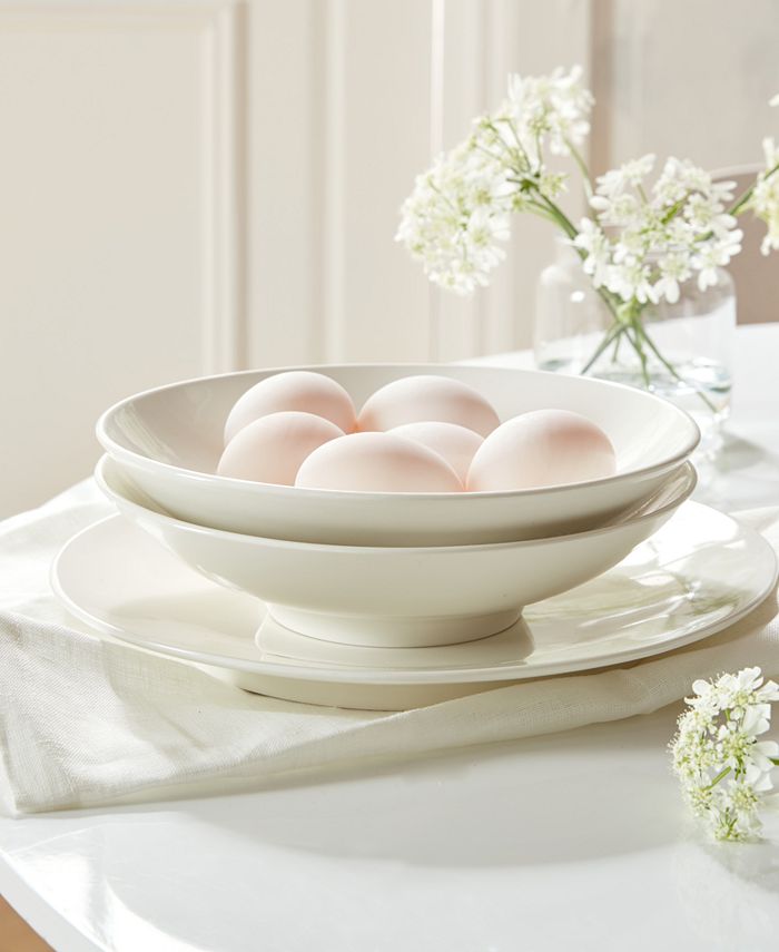 Denby Classic White Porcelain Pasta Bowls, Set of 4 - Macy's