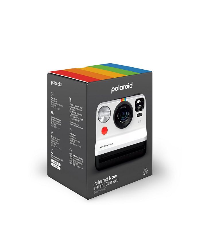 Polaroid NOW Instant Camera Generation 2 (Black & White) - Macy's