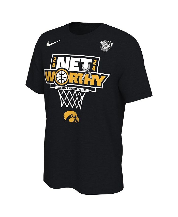 Nike Women's Unisex Black Iowa Hawkeyes 2024 NCAA Basketball Tournament ...