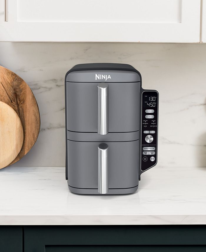Ninja DoubleStack XL 10-Qt. 6-in-1 2-Basket Air Fryer, SL401 - Macy's
