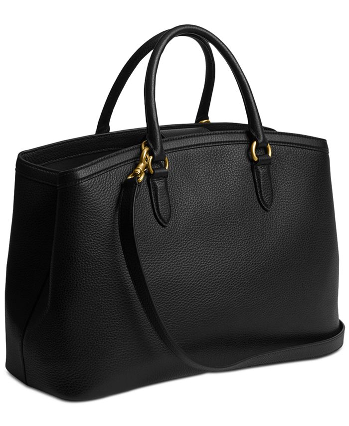 COACH Legacy Large Pebbled Leather Carryall 35 - Macy's