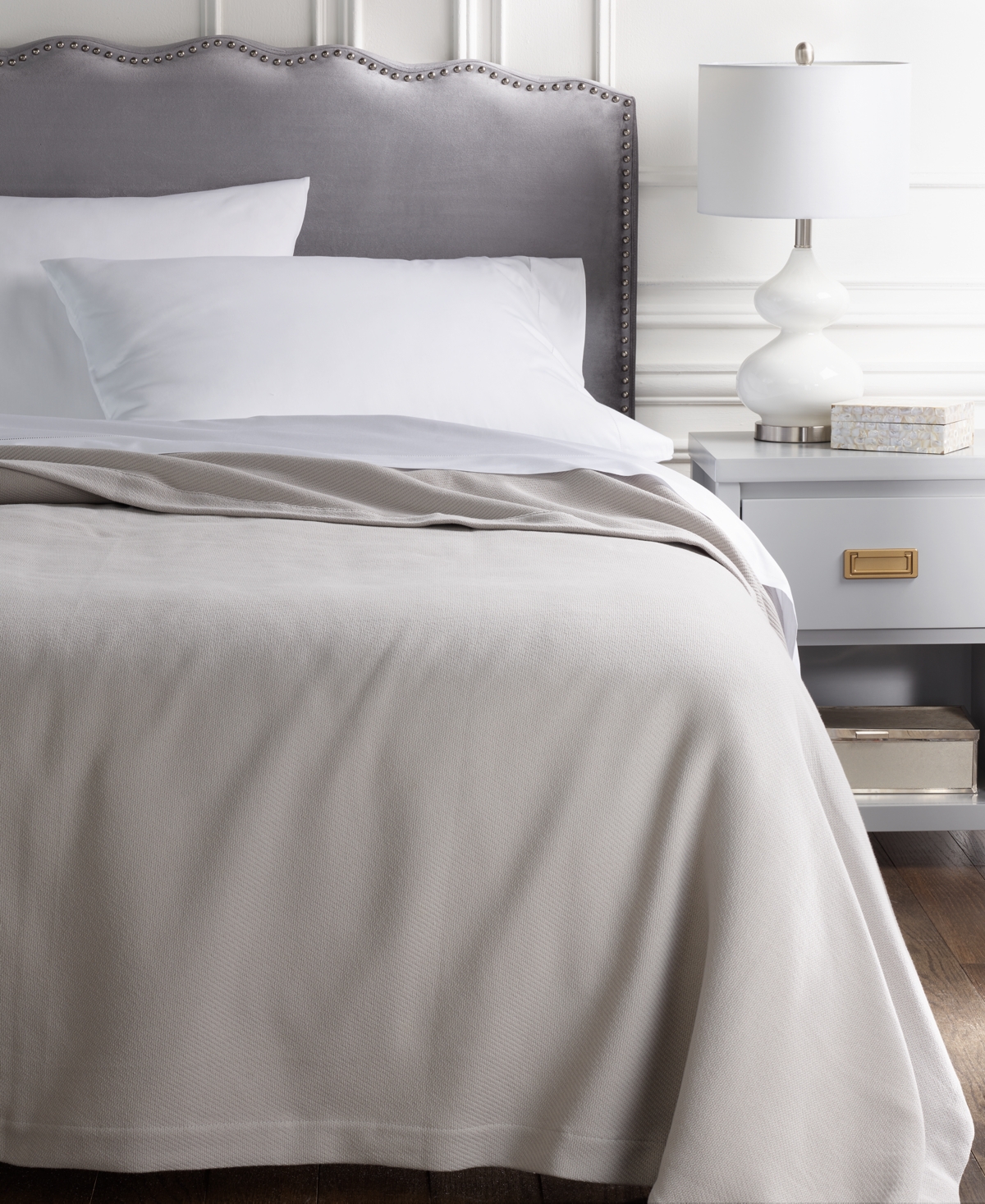 Click here for Sferra Allegra Classic Twill Cotton Blanket  King... prices