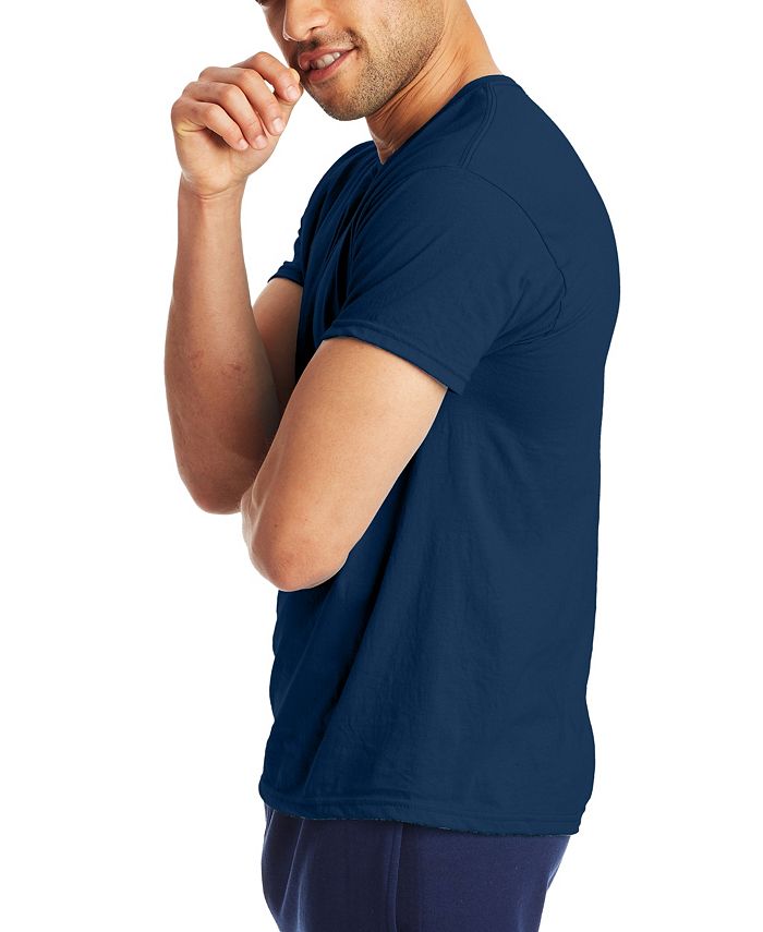 Hanes X-Temp Men's Short Sleeve Crewneck T-Shirt, 2-Pack - Macy's