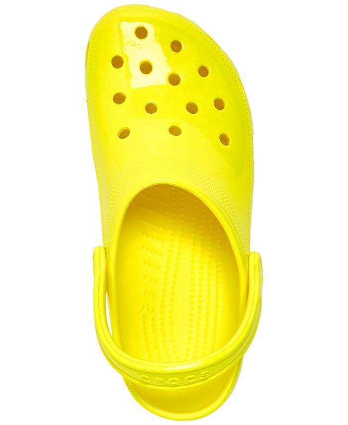 Crocs Men's Classic Neon Clogs from Finish Line - Macy's