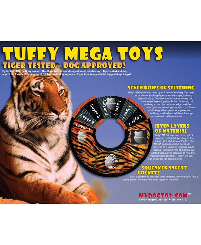 Tuffy Mega Bone Brick, Dog Toy - Macy's