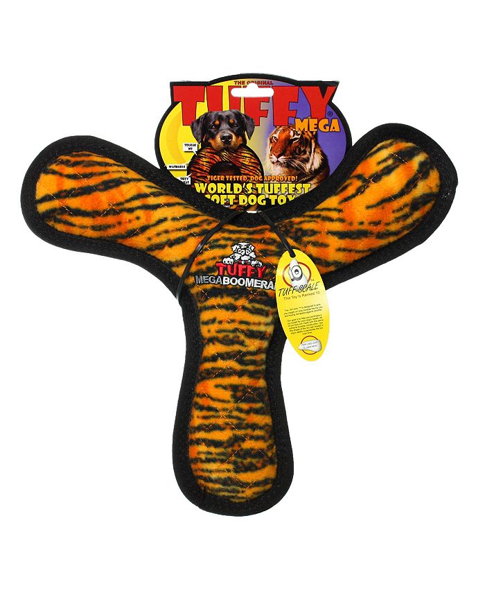 Tuffy Mega Boomerang Tiger, Dog Toy - Macy's