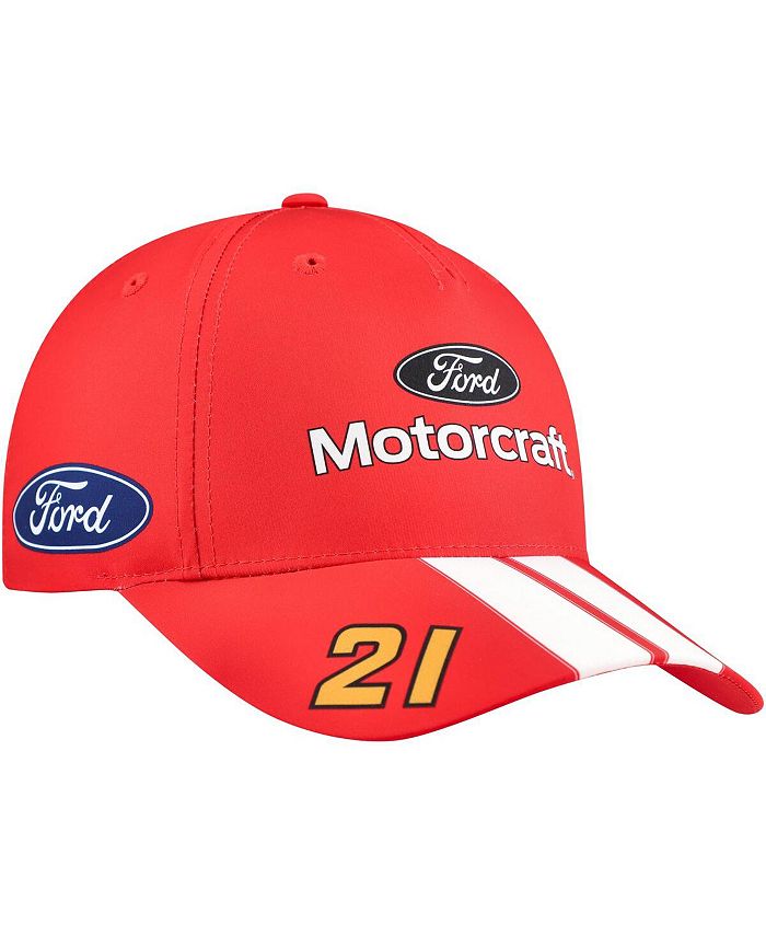 Checkered Flag Sports Men's Red Harrison Burton Ford Motorcraft Uniform ...