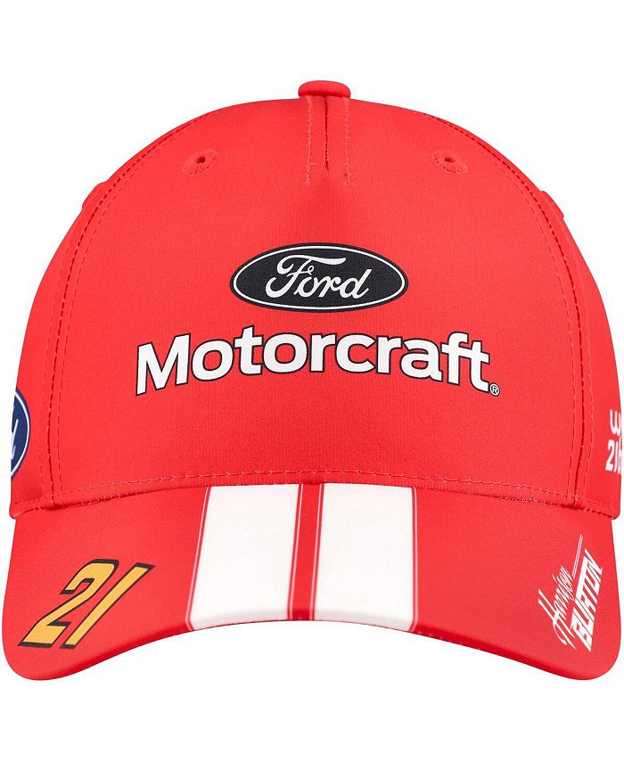 Checkered Flag Sports Men's Red Harrison Burton Ford Motorcraft Uniform ...