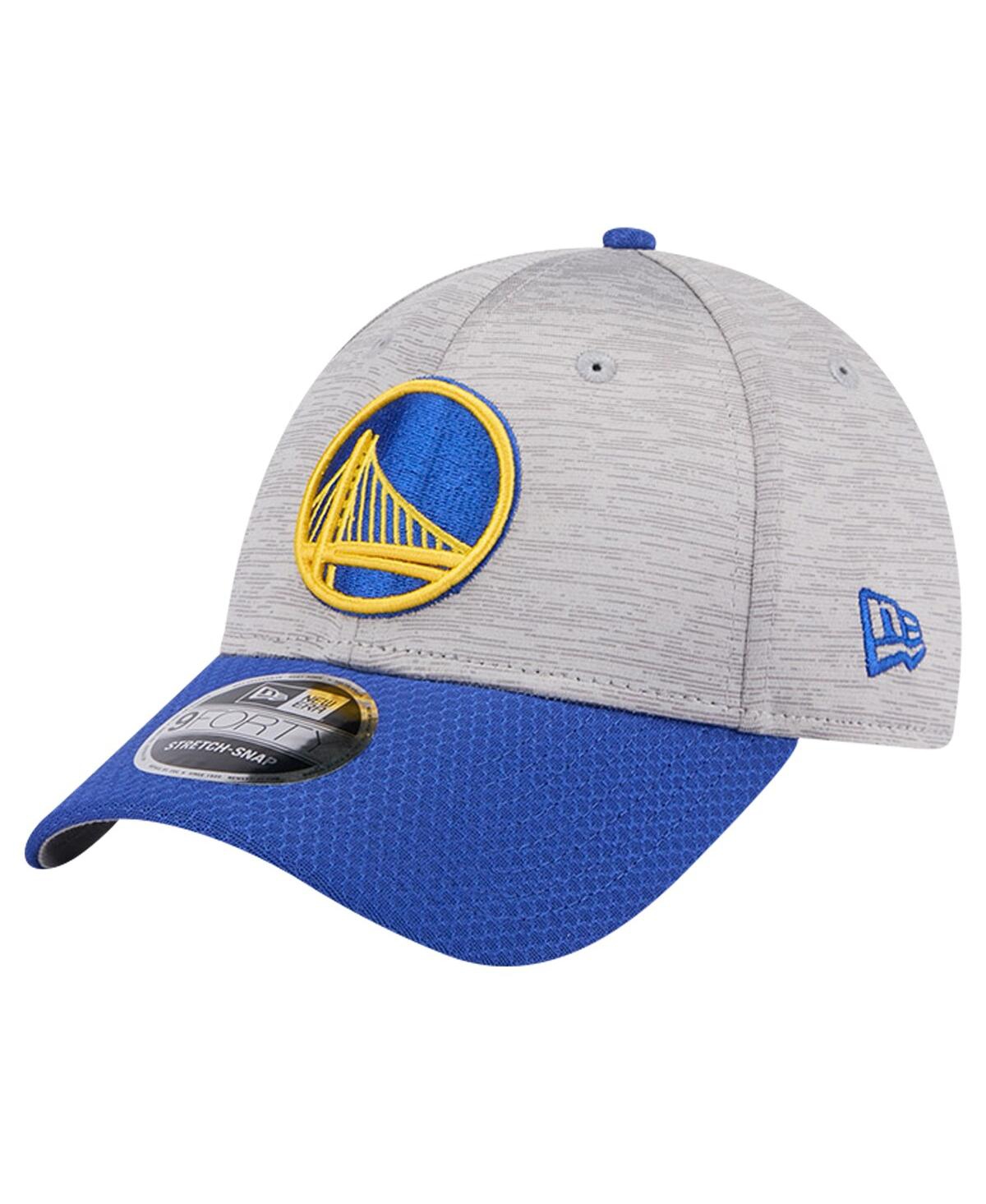 Click here for New Era Mens Heather Gray/Royal Golden State Warri... prices