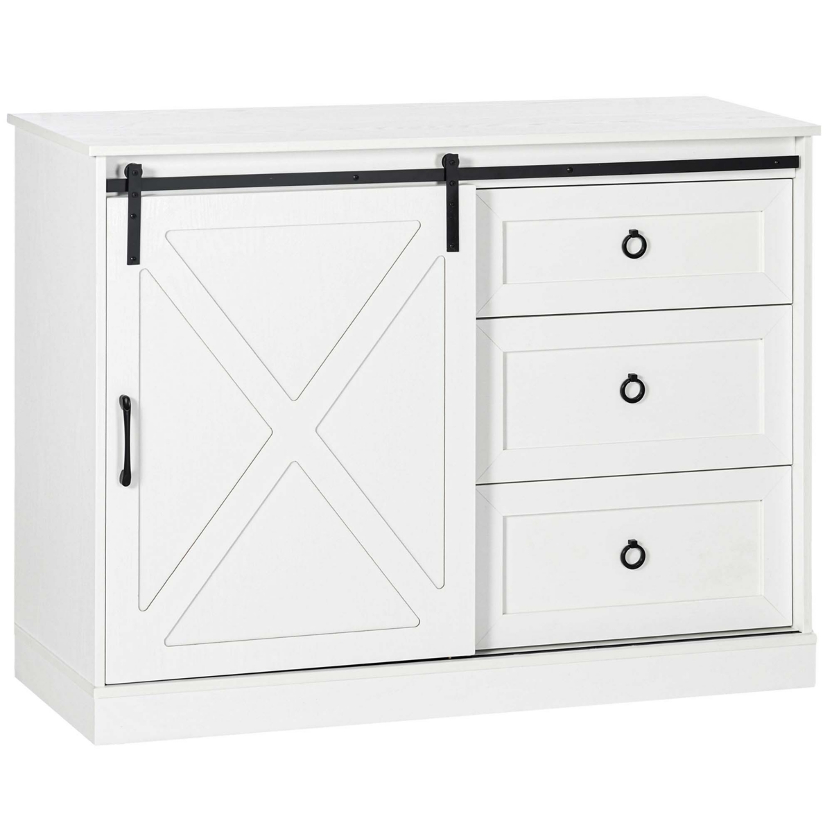 Click here for Homcom Farmhouse Kitchen Buffet Cabinet with Stora... prices