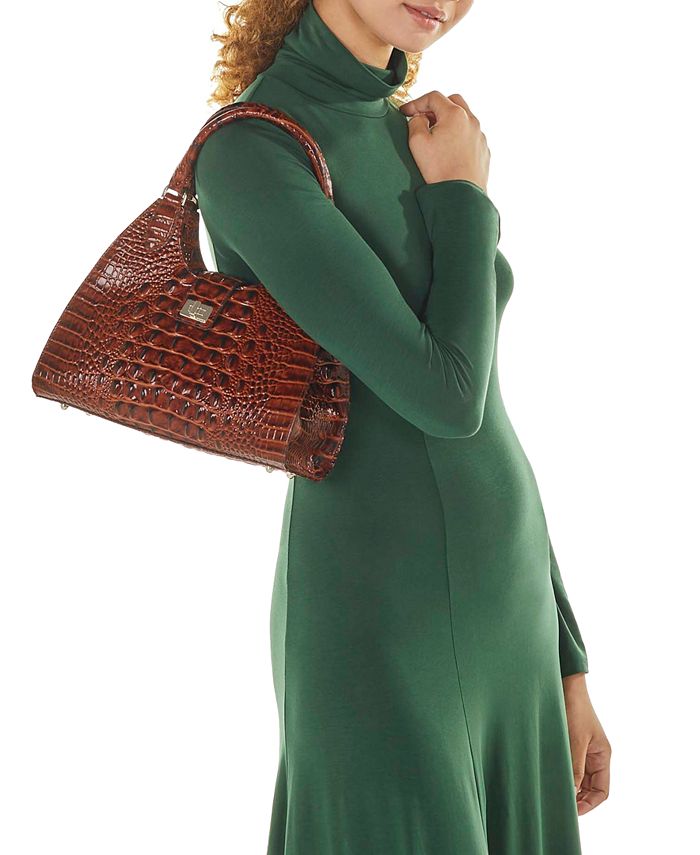 Brahmin Adrian Melbourne Small Leather Satchel - Macy's