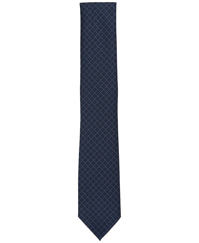 Alfani Men's Sonora Diamond-Pattern Tie, Created for Macy's - Macy's