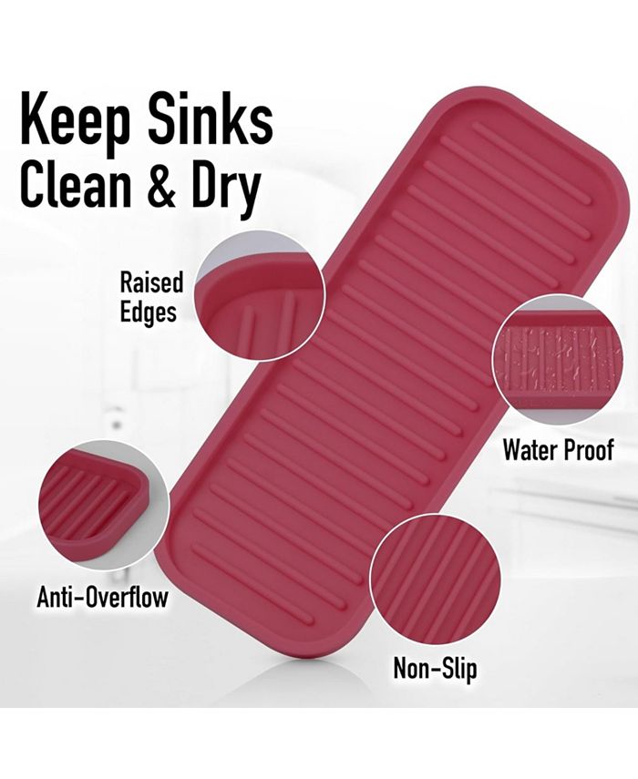 Zulay Kitchen Silicone Sponge Holder for Kitchen Sink - Macy's