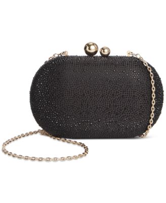 I.N.C. International Concepts Satin Microstone Small Clutch, Created ...