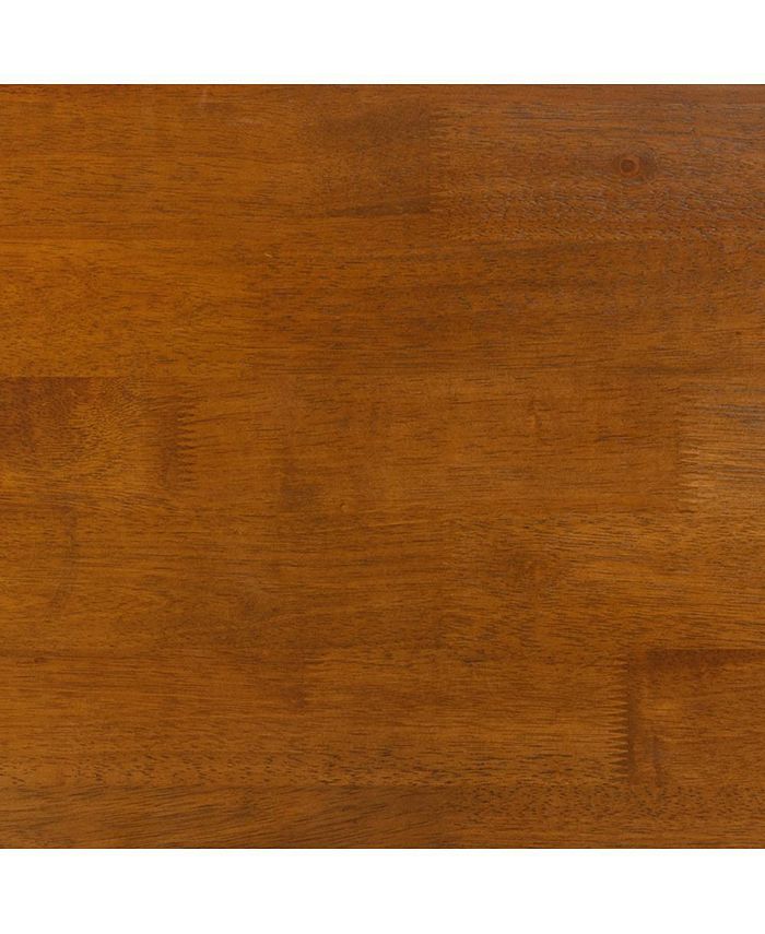 MERRICK LANE Mabel Farmhouse Trestle Coffee Table, Solid Wood Rustic ...