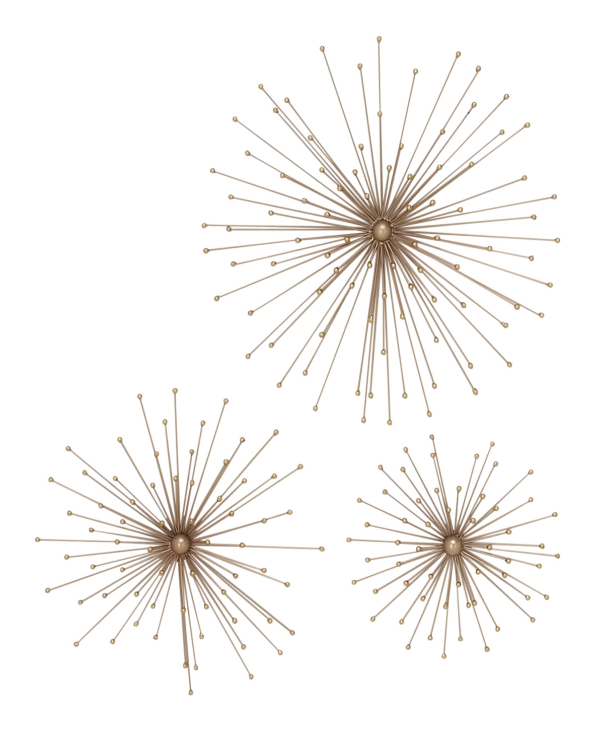 Click here for Rosemary Lane Gold Metal Starburst 3D Wall Decor... prices