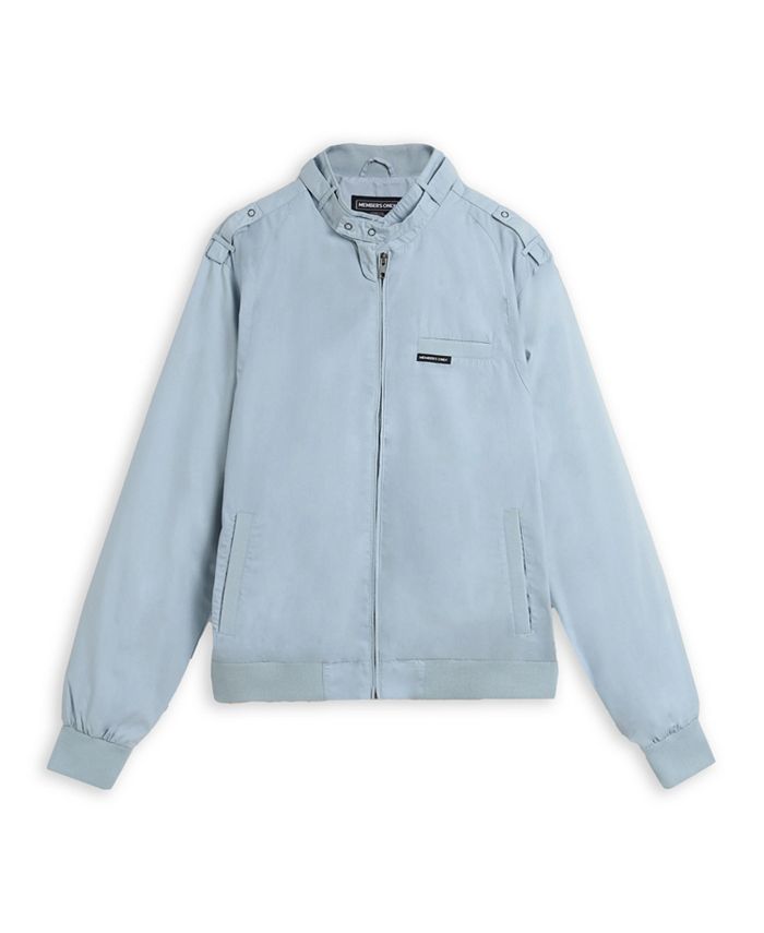 Members Only Men's Classic Iconic Racer Jacket (Slim Fit) - Macy's