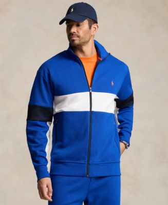 Polo Ralph Lauren Men's Big & Tall Double-Knit Track Jacket - Macy's