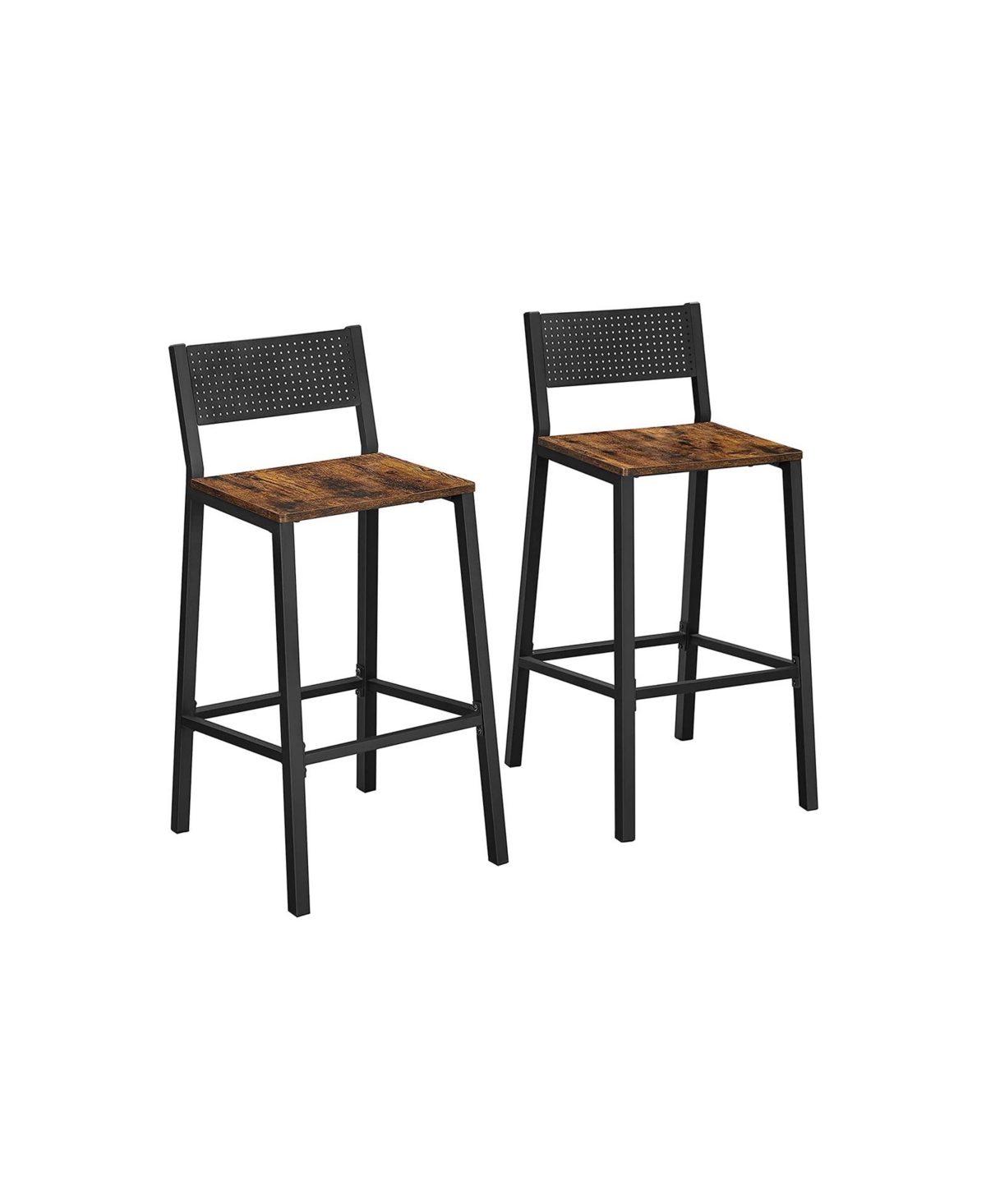 Click here for Bar Stools set Of 2 Bar Chairs tall Bar Stools Wit... prices