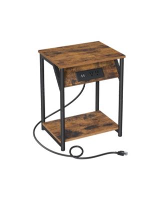 Slickblue Plug-in Series Side Table With Usb Ports And Outlet - Macy's