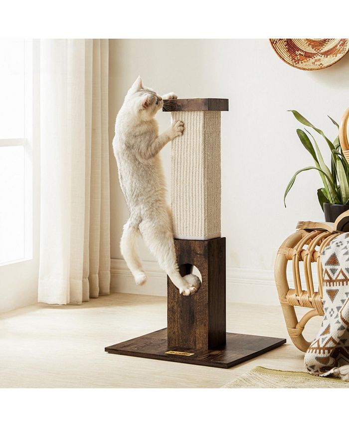 Slickblue Cat Scratching Post, Cat Scratcher for Indoor Cats, Furniture ...
